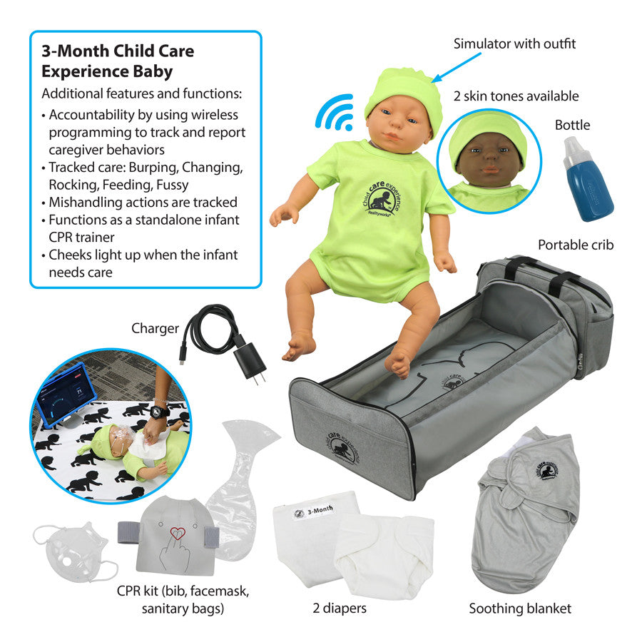 Babycare Training Manikins | Baby Care Dolls – AnatomyStuff