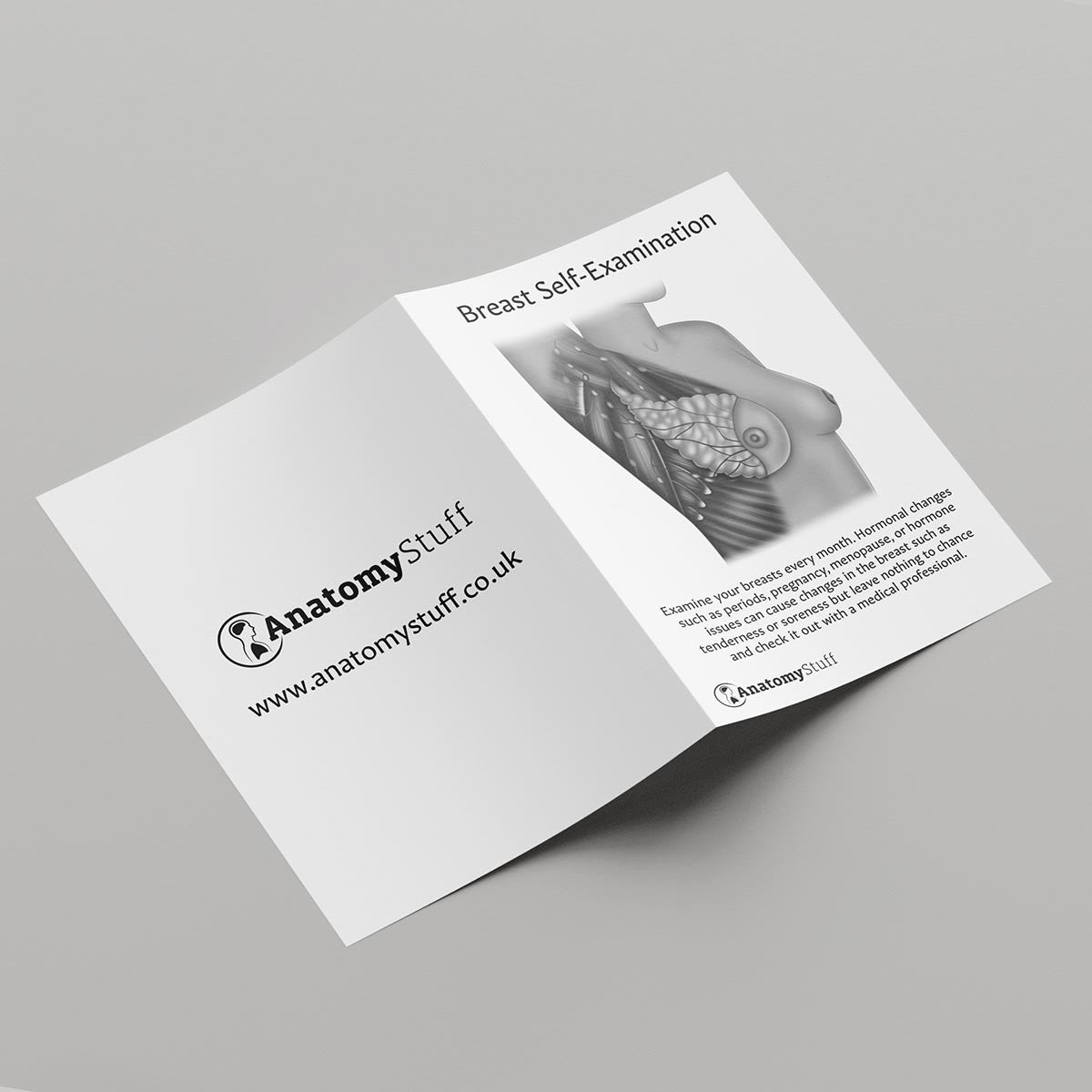 Breast Self-Examination Leaflets | BSE Patient Education | AnatomyStuff