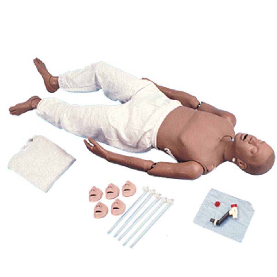 Adult Full Body CPR / Trauma Manikin | Simulaids Life Support Dummy ...