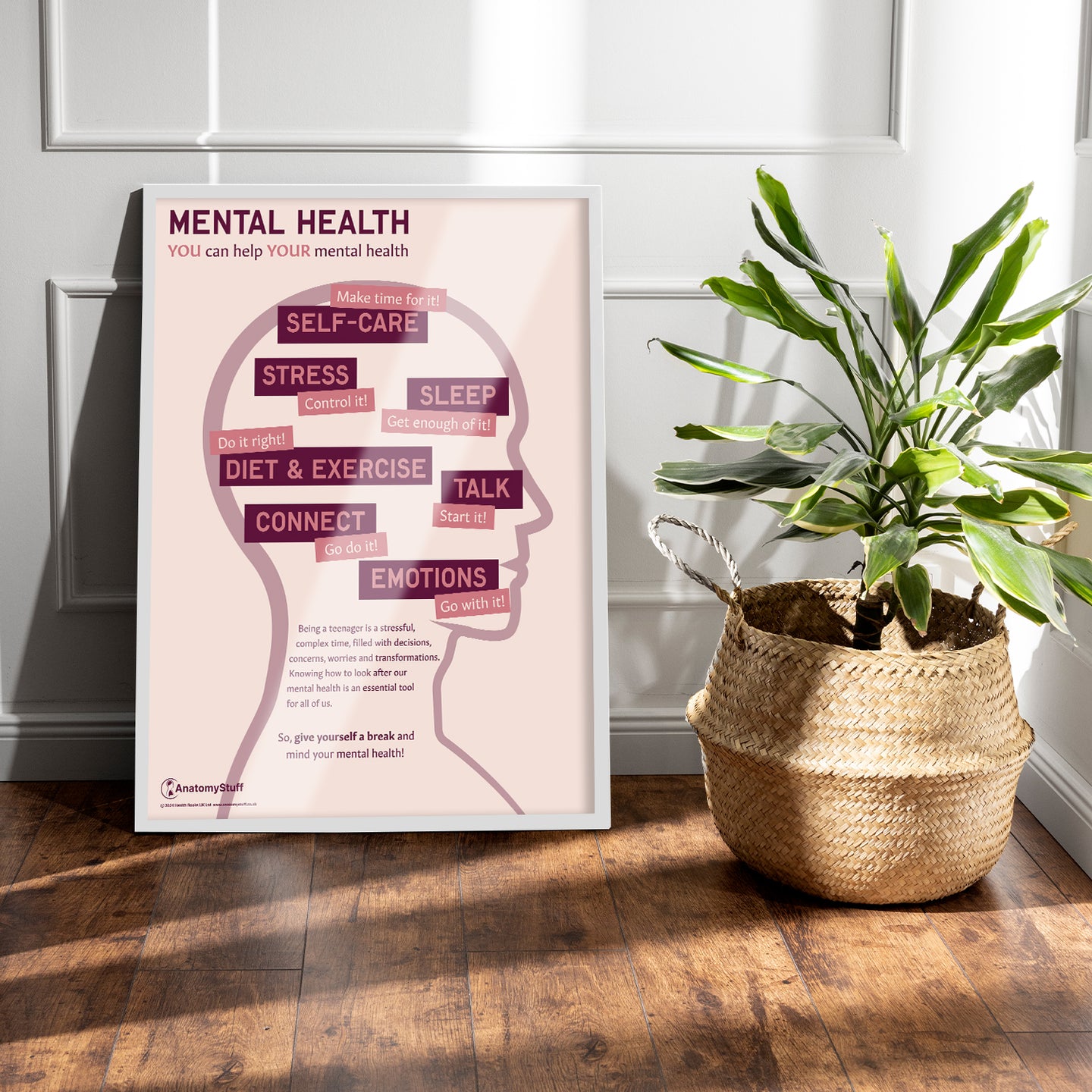 Mental Health Posters | Wellbeing Education – AnatomyStuff